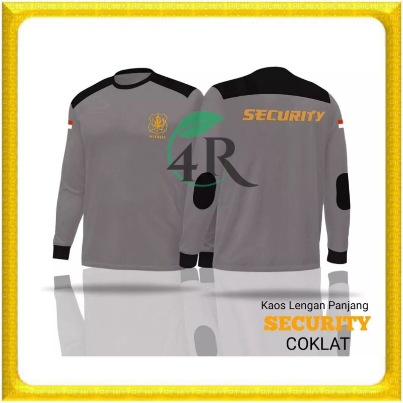 Jual Baju kaos security satpam dalaman seragam satpam lapangan coklat ... Jual Baju kaos security satpam dalaman seragam satpam lapangan coklat ...
