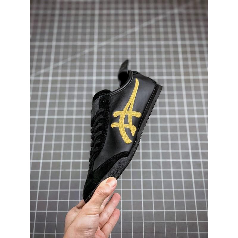 Jual Sepatu Onitsuka Tiger Mexico 66 Deluxe Japan Kabuki Black Gold | Shopee Indonesia