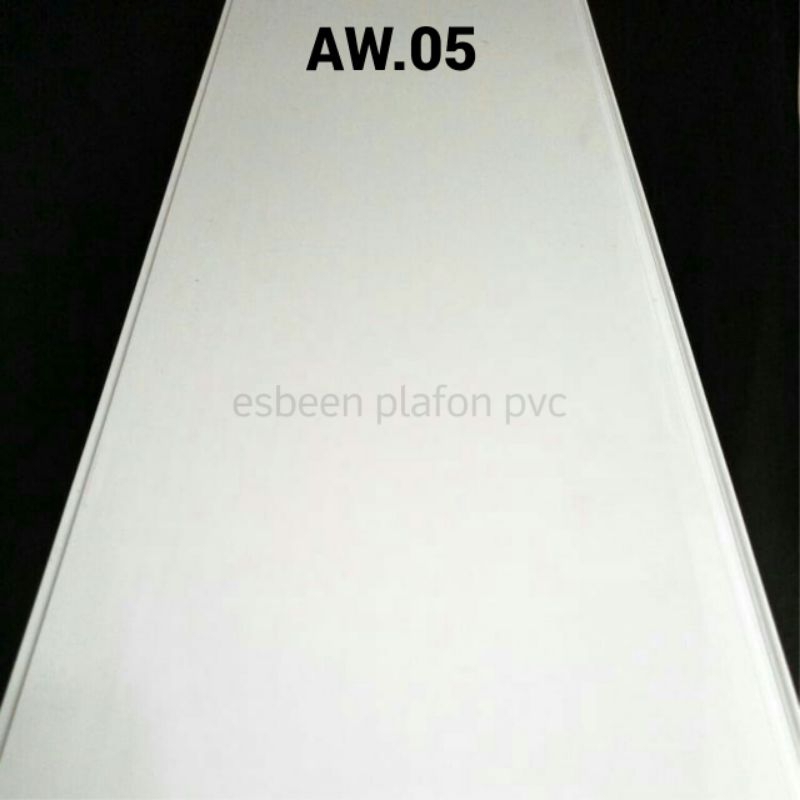 Jual plafon pvc putih polos esbeen pengganti plapon gypsum grc | Shopee ...