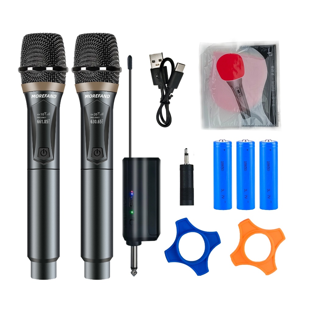 Jual Mic Wireless Karaoke Bluetooth Type-C Pengisian cepat Dapat ...