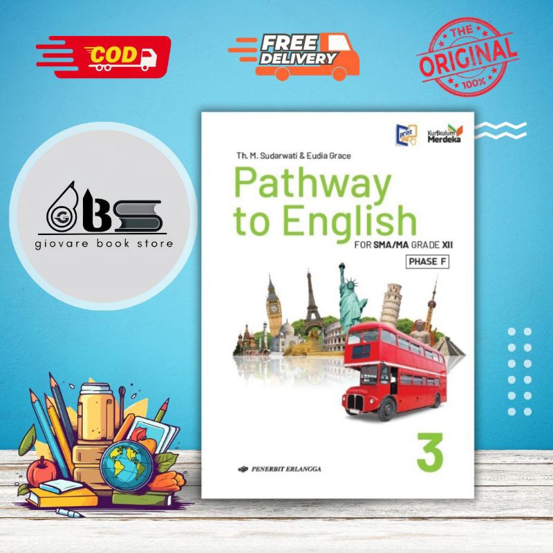 Jual BUKU PATHWAY TO ENGLISH KELAS 12 ERLANGGA KURIKULUM MERDEKA | PATHWAY TO ENGLISH 3/KM ...