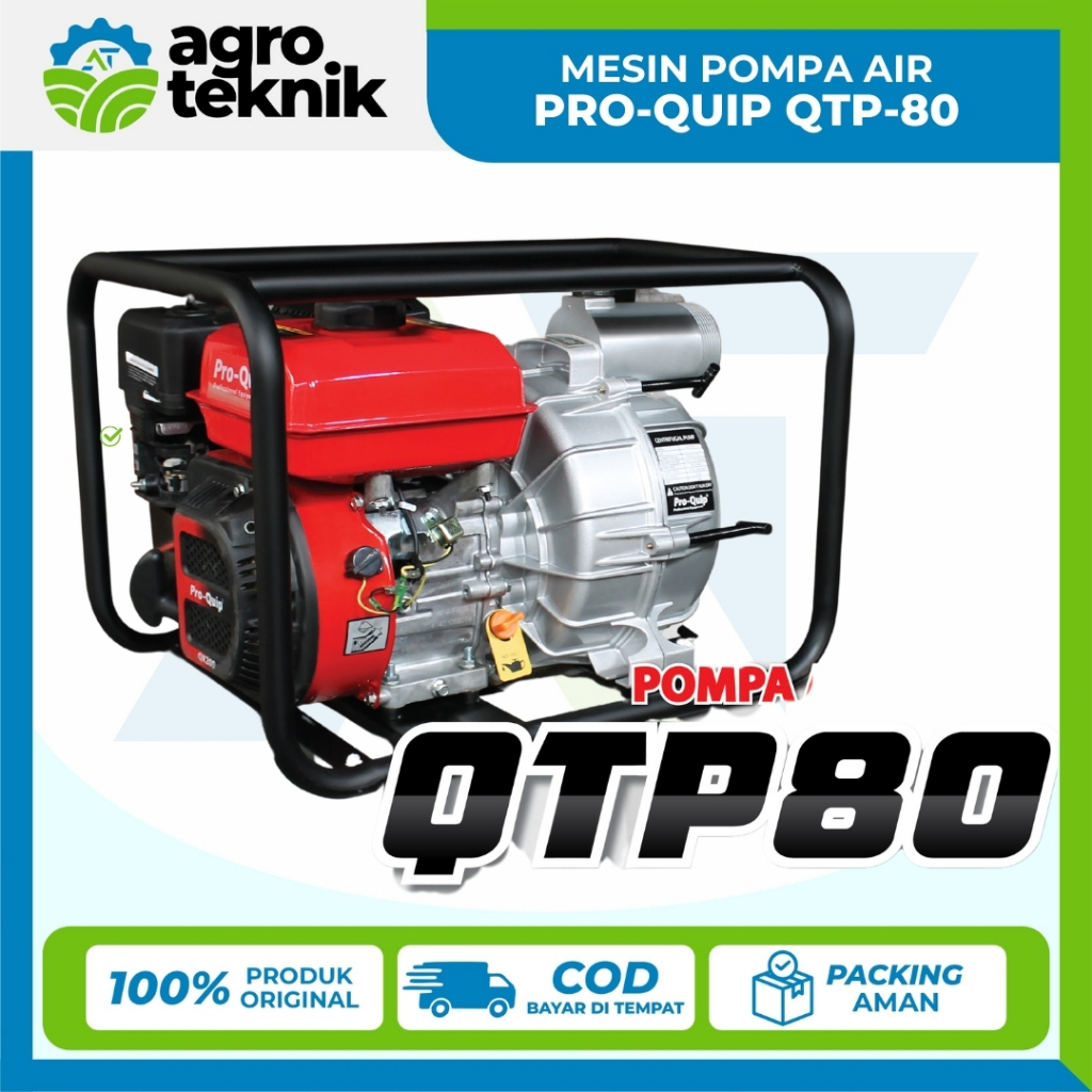 Jual Agroteknik - Mesin Pompa Air Lumpur Waterpump 4 Tak 3 Inchi ...