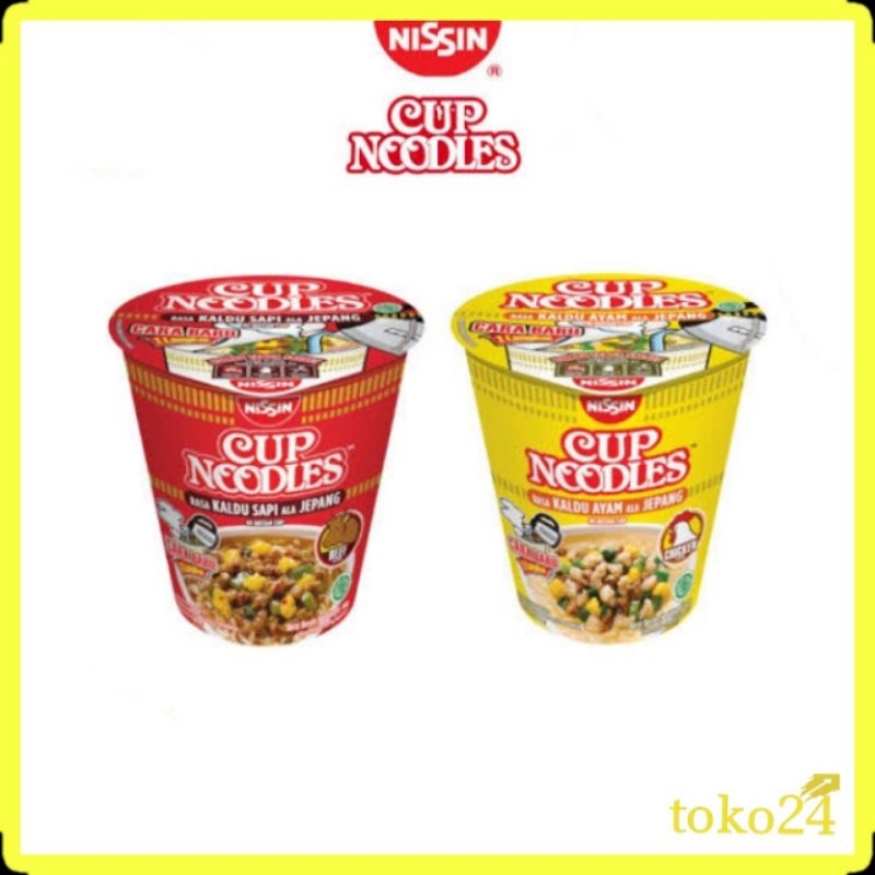 Jual Nissin Cup Noodle Kaldu Ala Jepang | Shopee Indonesia