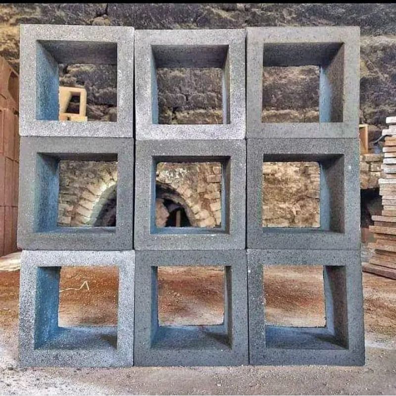 Jual Roster beton/loster minimalis motif kotak polos hitam | Shopee ...