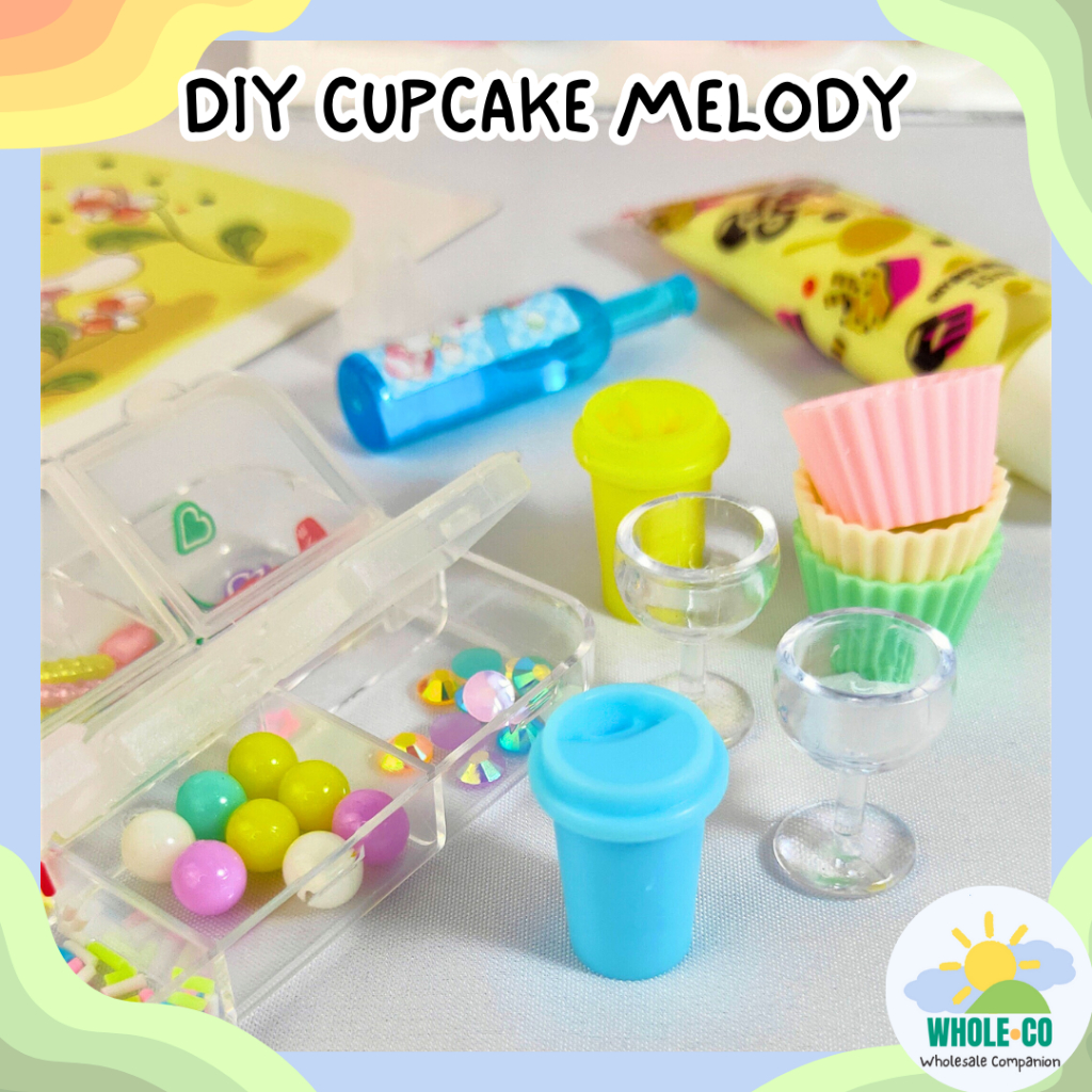 Jual DIY Cupcake Sanrio Deco Cream premium hadiah kreatif giftset kue ...