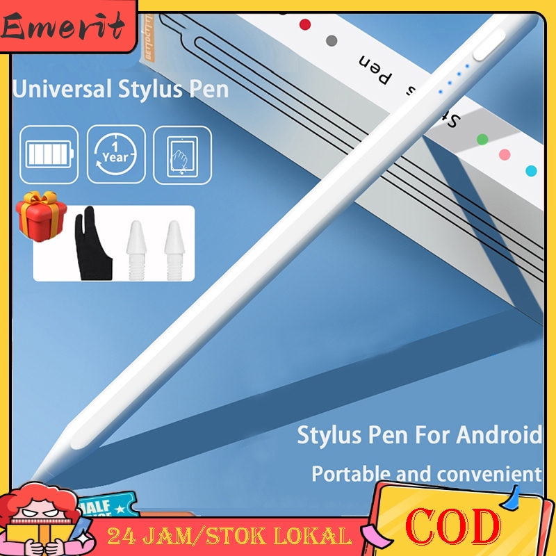Jual 【COD】Stylus Pen Universal With Palm Rejection Magnetic Function ...