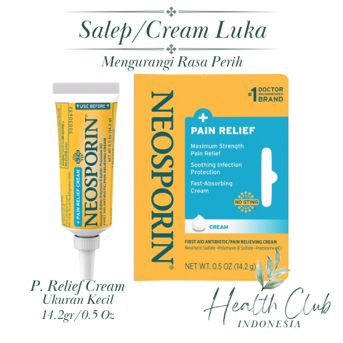 Jual Neosporin P. Relief Cream - Salep Cream Luka USA - Salep Cream ...