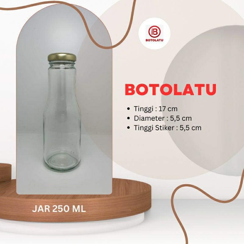 Jual Botol Kaca JUICE 250 ML | Shopee Indonesia