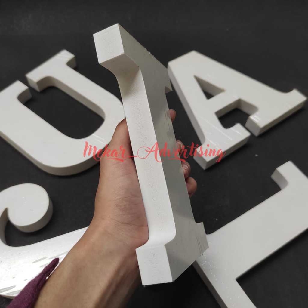 Jual Huruf Timbul PVC 70CM TEBAL 15MM | Shopee Indonesia
