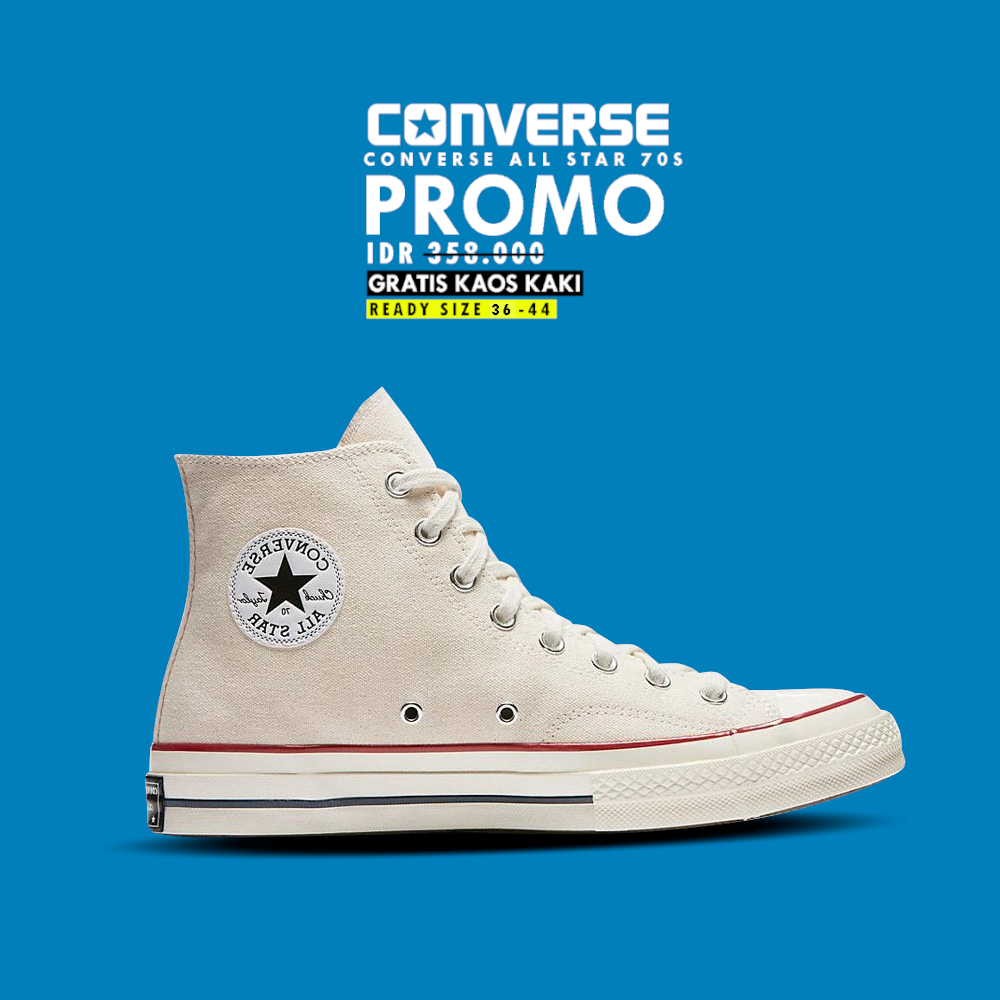 Jual Sepatu Terbarru Converse Parchment 70s All star Allstar Premium ...