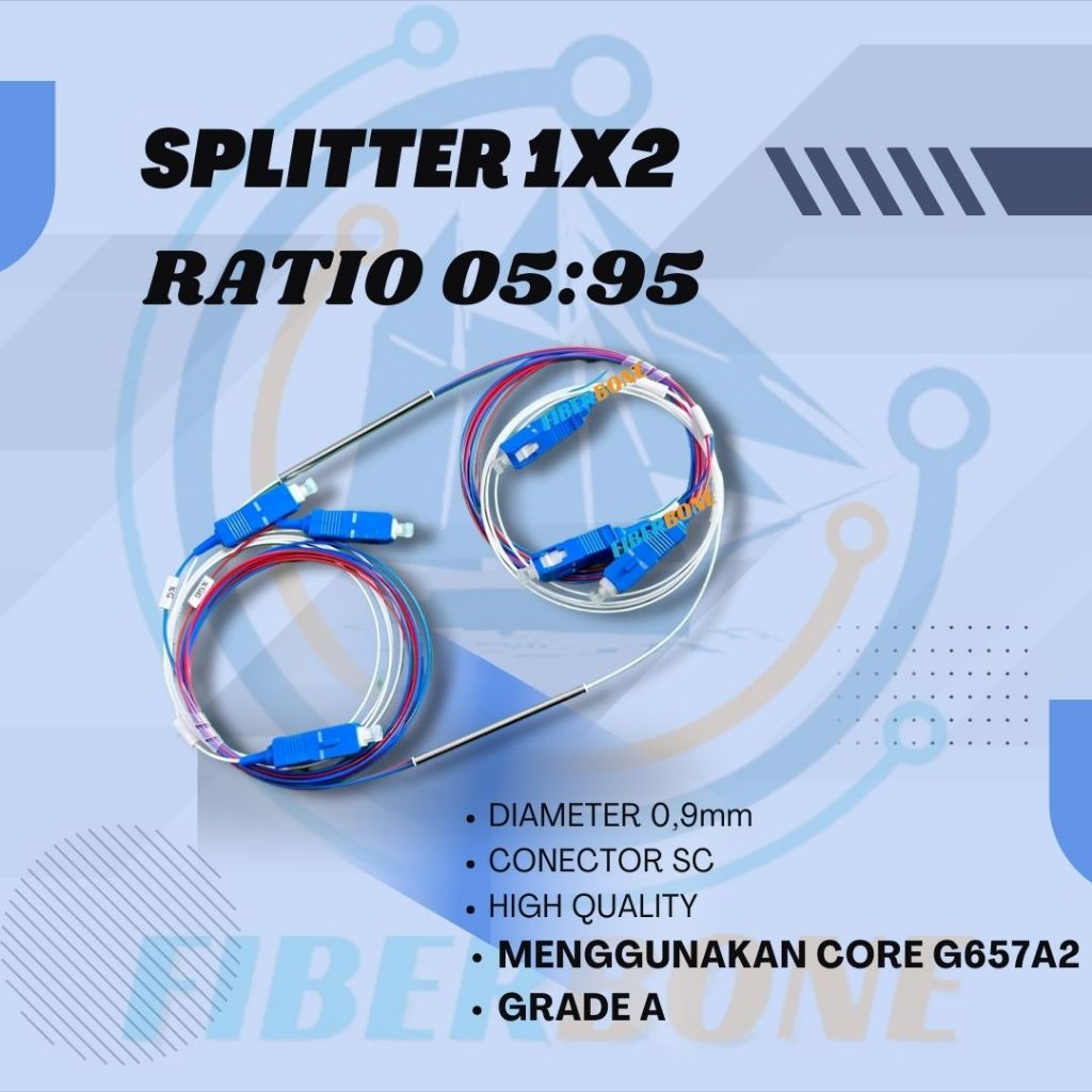 Jual Terlengkap Spliter Rasio 1:2 Splitter Ratio SC UPC | Shopee Indonesia