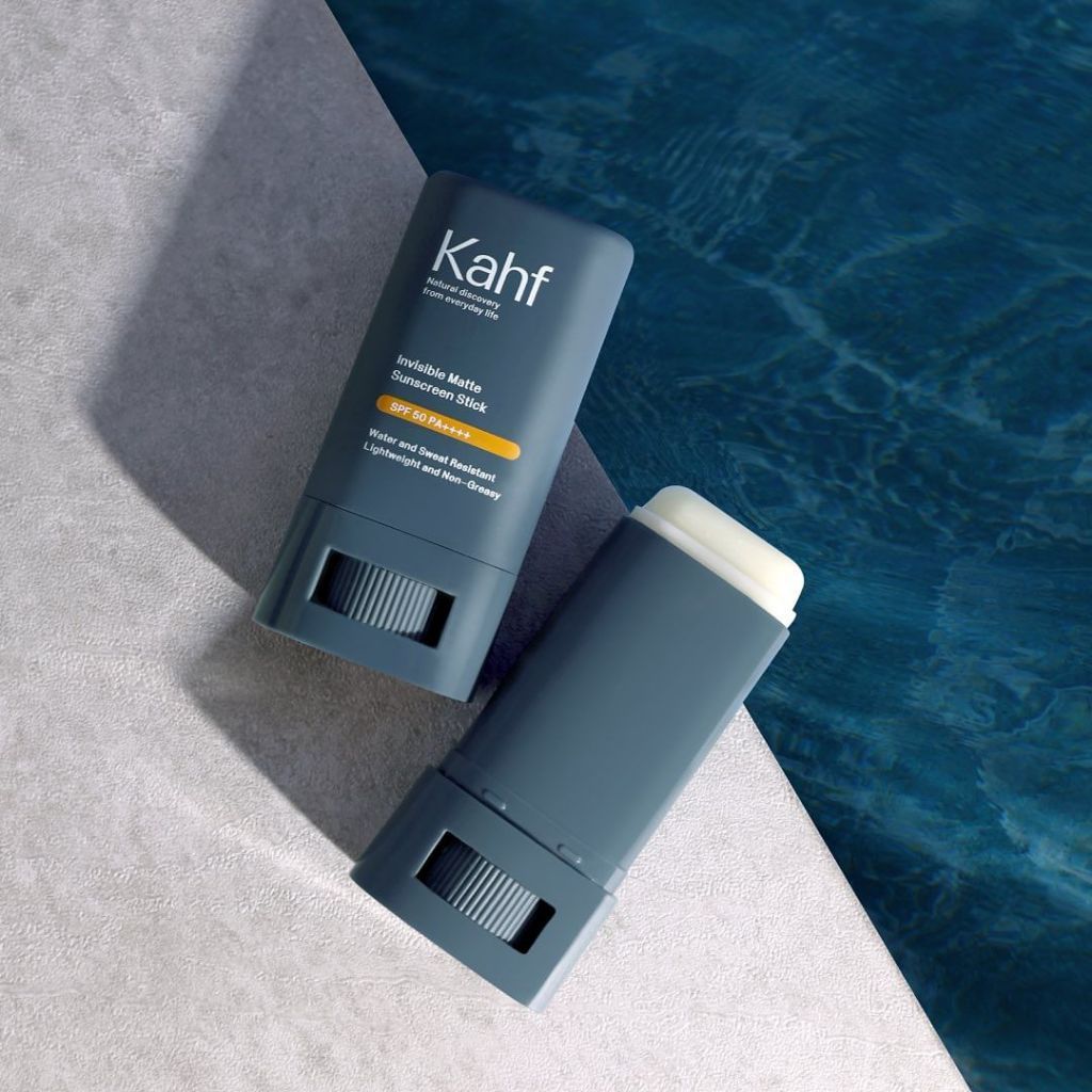 Jual KAHF INVISIBLE MATTE SUNSCREEN STICK SPF 50 PA++++ 22GR | Shopee ...