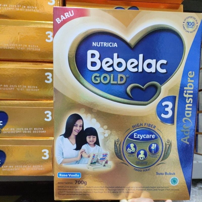 Jual bebelac gold vanilla ukuran 700 gram exp 2025 | Shopee Indonesia