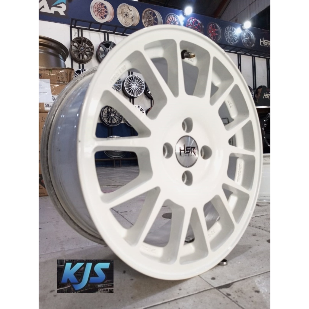 Jual Velg Racing Bekas Ring 16 HSR FE02 Pcd 4x100 R16 Buat Agya Ayla Sigra Calya Brio Jazz Yaris ...