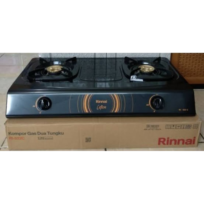 Jual KOMPOR GAS RINNAI 522C ( 2 TUNGKU ) | Shopee Indonesia