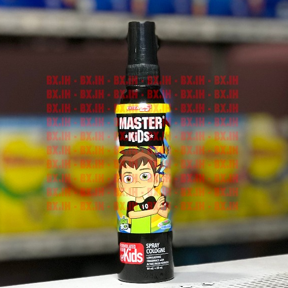 Jual Master Kids Spray Cologne BEN 10 100ml - Expired Date 100% Aman ...
