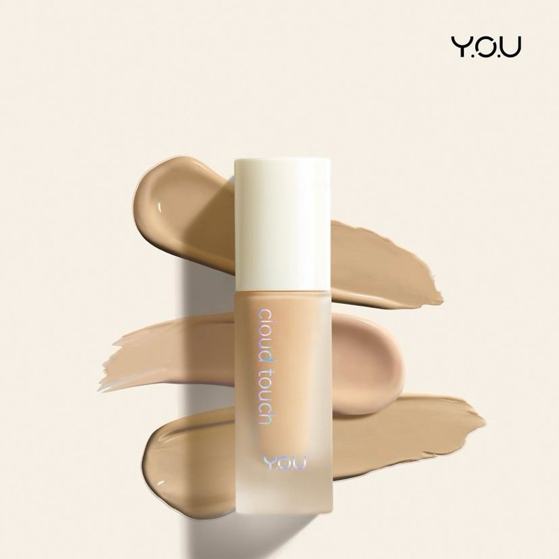 Jual YOU Cloud Touch Blurring Skintint Liquid Foundation Natural Matte ...