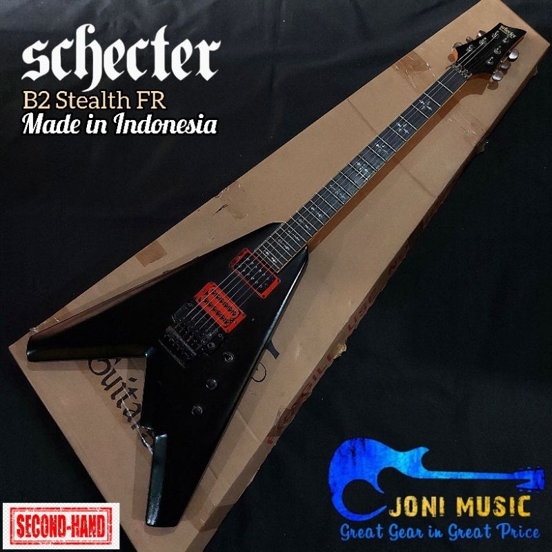Jual Gitar Schecter B2 Stealth FR Flying V | Shopee Indonesia