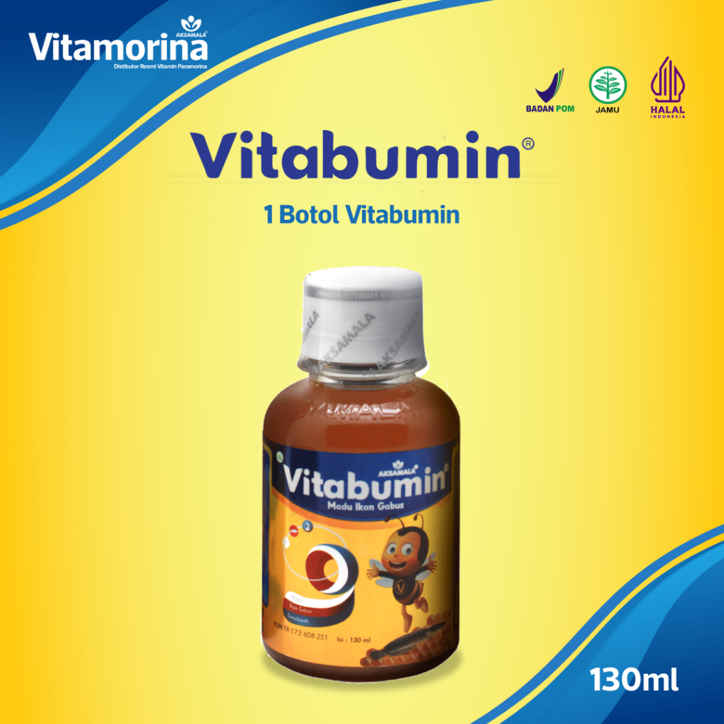 Jual Vitabumin - Madu Vitamin Penambah Nafsu Makan Anak Mulai Usia 1 ...