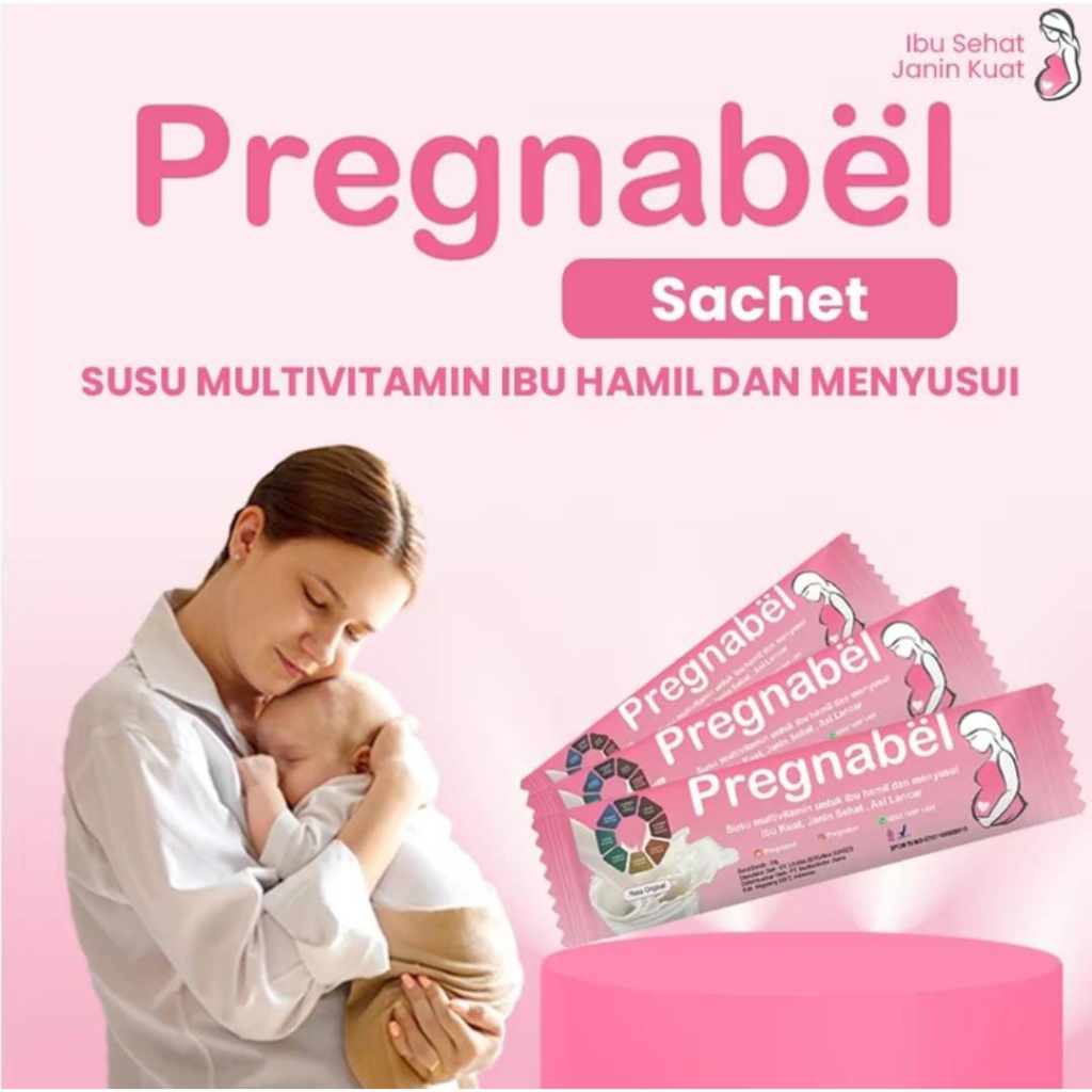 Jual Pregnabel Sachet - Susu Multivitamin Untuk Ibu Hamil dan Menyusui | Shopee Indonesia
