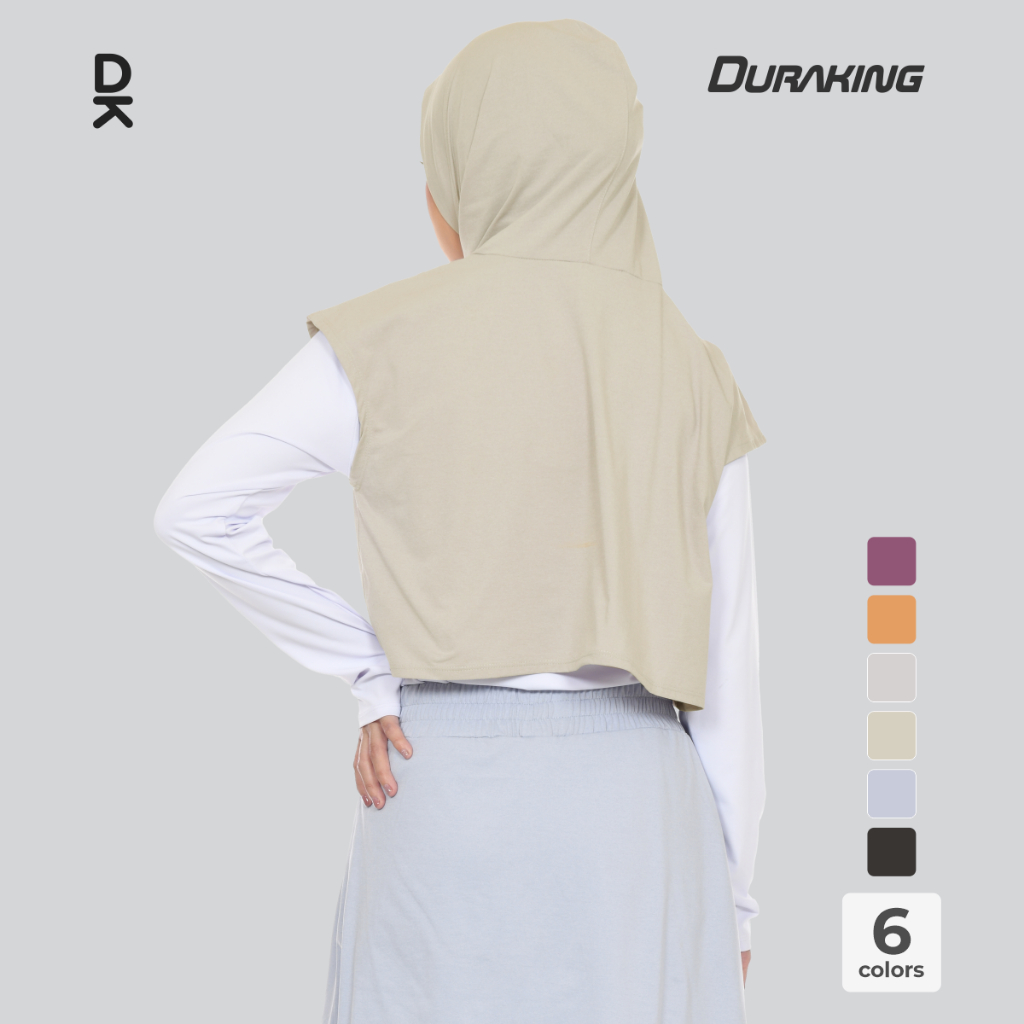 Jual Duraking Hijab Sports Khalwa Series - Croptop Hijab | Shopee Indonesia