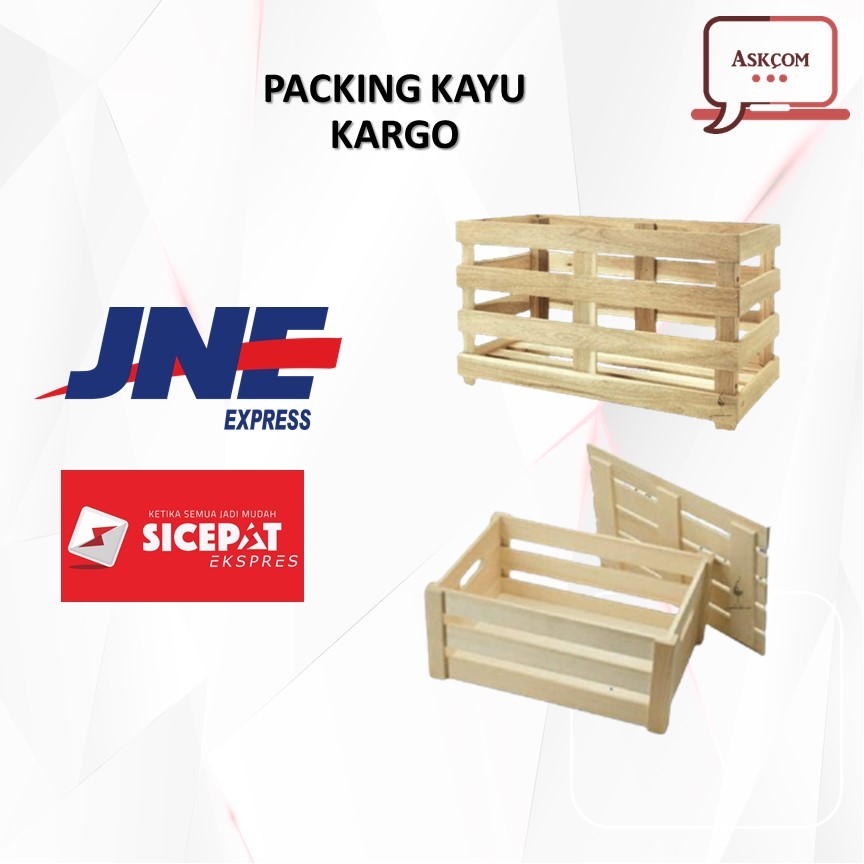 Jual Packing Kayu Paket Aman Khusus JNE DAN SICEPAT | Shopee Indonesia