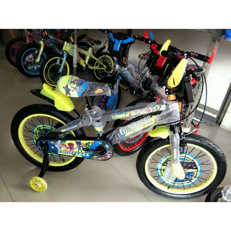 Jual Sepeda Anak Sepeda BMX 18 inch LIMITLESS ( BAN JUMBO ) ( FULL ...