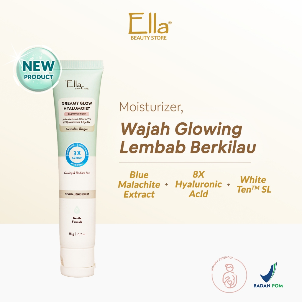 Jual Ella Skincare Moisturizer Dreamy Glow HyaluMoist Gentle 15gr- Aman Untuk Semua Jenis Kulit ...