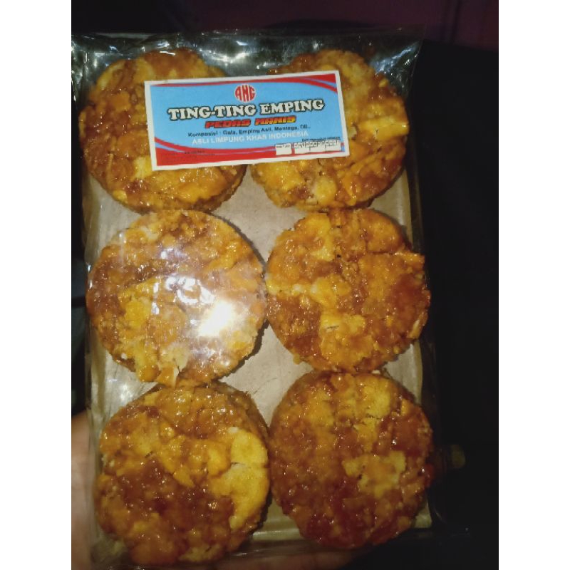 Jual Ting ting emping khas limpung batang pedas manis | Shopee Indonesia