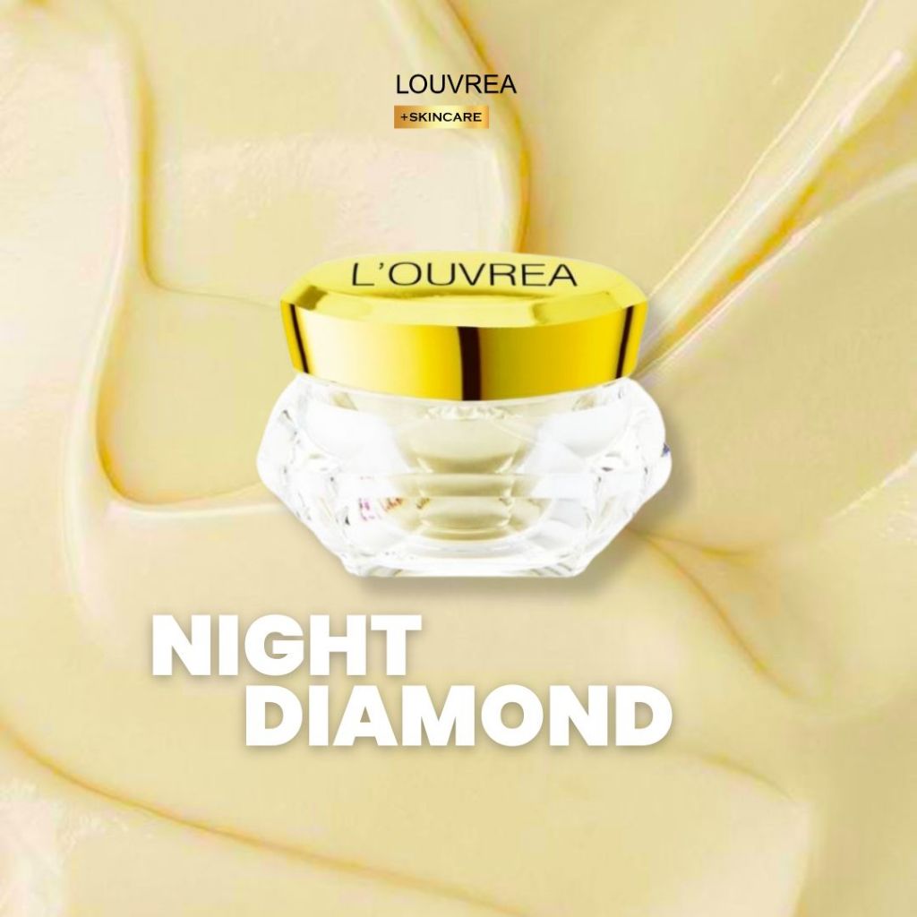 Jual Louvrea Night Diamond (Night Cream) | Shopee Indonesia