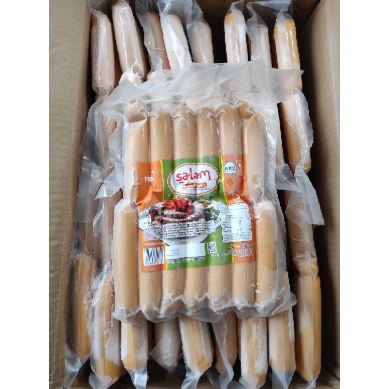 Jual Salam Sosis Bakar Mini 500g isi 12 atau 13 baru | Shopee Indonesia