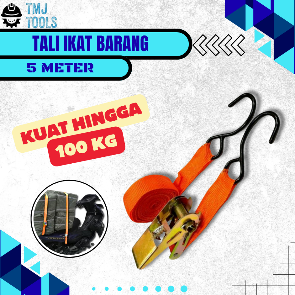 Jual Tali Pengikat Barang di Sepeda Motor Kuat Hingga 100Kg | Shopee ...