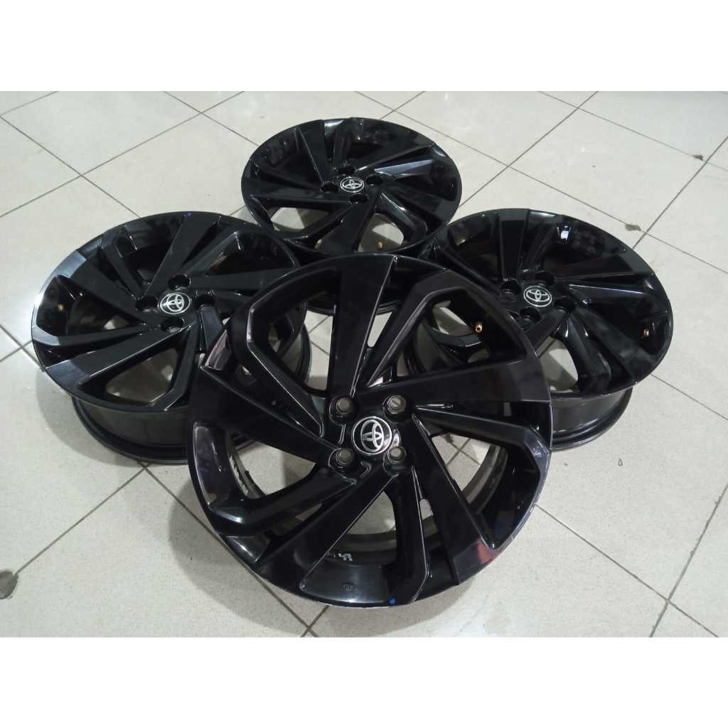 Jual VELG ORI COPOTAN MOBIL RAIZE MURAH RING 17 LEBAR 7 INCH LUBANG ...
