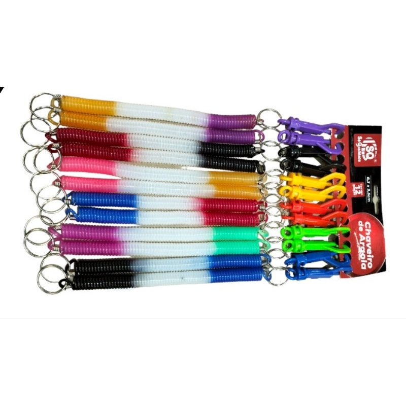 Jual GANTUNG KUNCI SPIRAL BESAR 1 lusin isi 12 pcs harga terbaik ...
