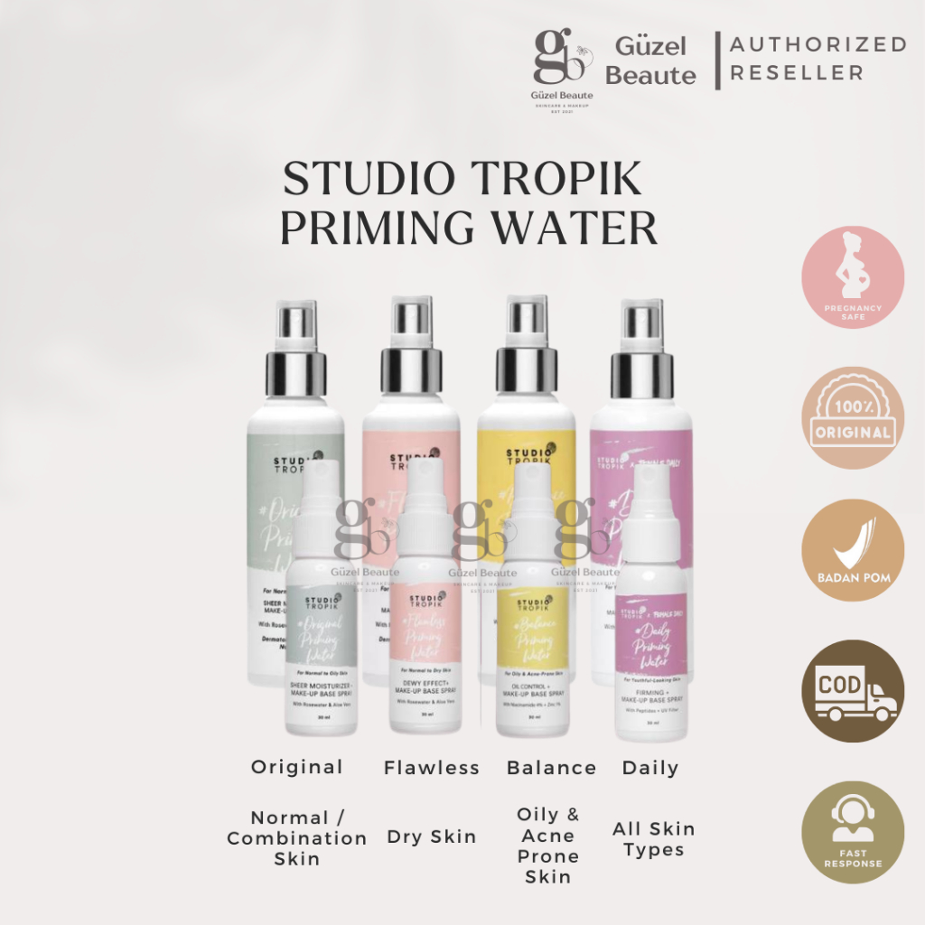 Jual Guzel Studio Tropik Priming Water | Shopee Indonesia