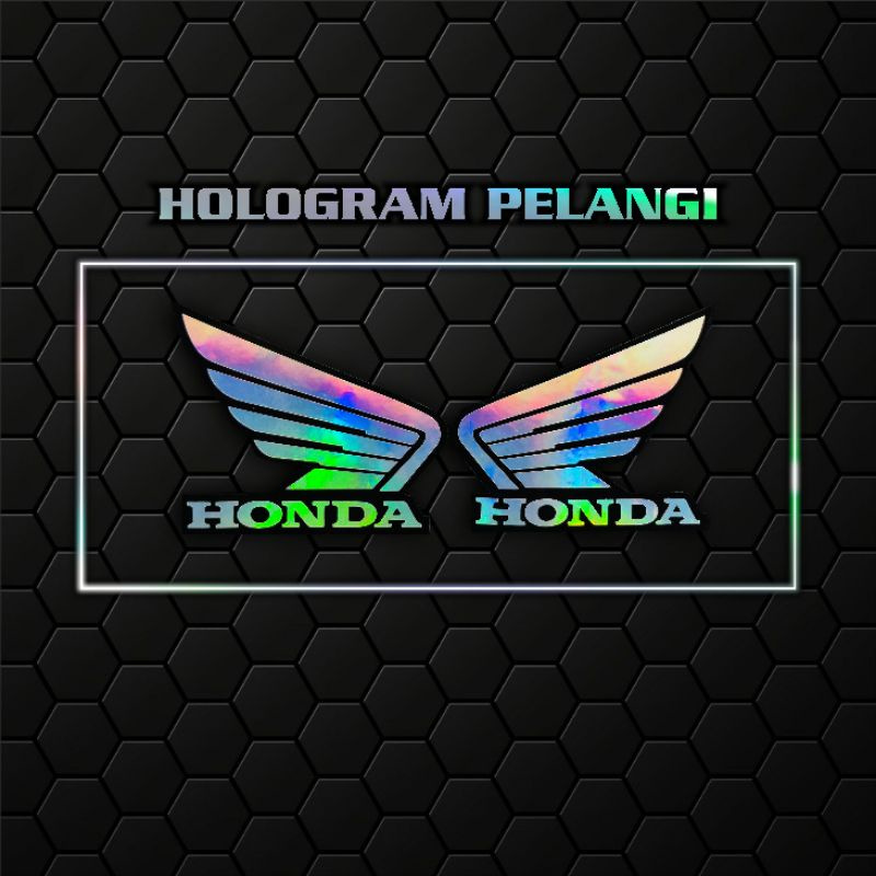 Jual STICKER CUTTING SAYAP HOLOGRAM (1 SET KANAN KIRI) | Shopee Indonesia