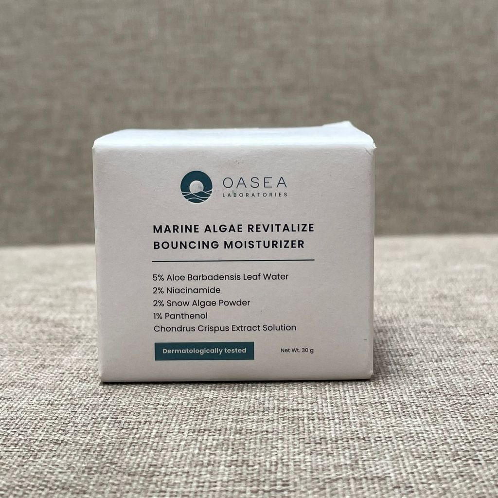 Jual Oasea Marine Algae Revitalize Bouncing Moisturizer 30gr | Shopee ...