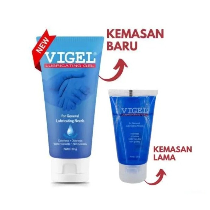 Jual VIGEL LUBRICATING GEL 30 & 60 GRAM LUBRICANT (PRIVASI AMAN ...
