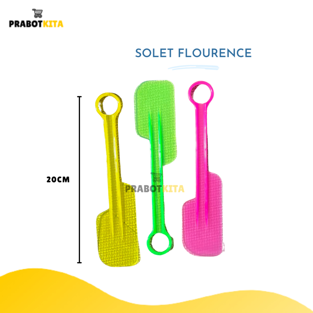 Jual Spatula Solet Plastik Warna Warni / Solet Kue Plastik / Spatula ...
