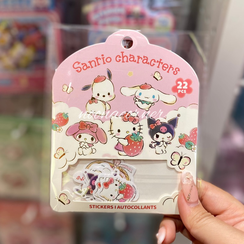 Jual Miniso x Sanrio - Stickers AutoCollants 2D / Stiker Lucu 3D Sanrio Kuromi Cinnamoroll My ...