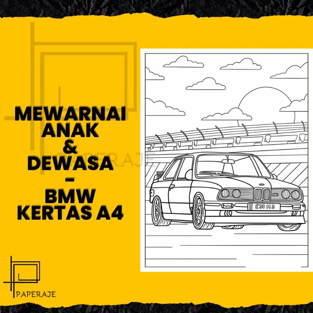 Jual DIY & CRAFT Gambar Mewarnai Paket 20 Lembar Anak & Dewasa Tema ...