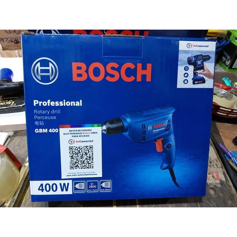 Jual BOR LISTRIK BOSCH TYPE GBM 400 NEW VERSION KEYLESS CHUCK 10mm ...