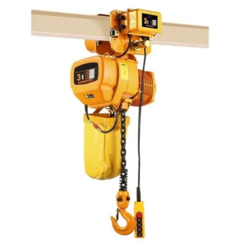 Jual Electric CHain Hoist Crane Pluss Trrolley 3 Ton X 6 meter WEKA ...