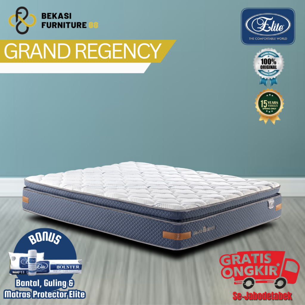 Jual Mattress Only Hanya Kasur Elite Springbed Grand Regency New