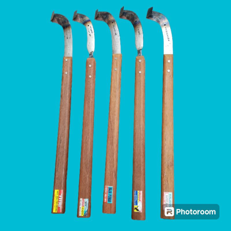 Jual PISAU SADAP GETAH KARET PISAU TURIH GAGANG PANJANG | Shopee Indonesia