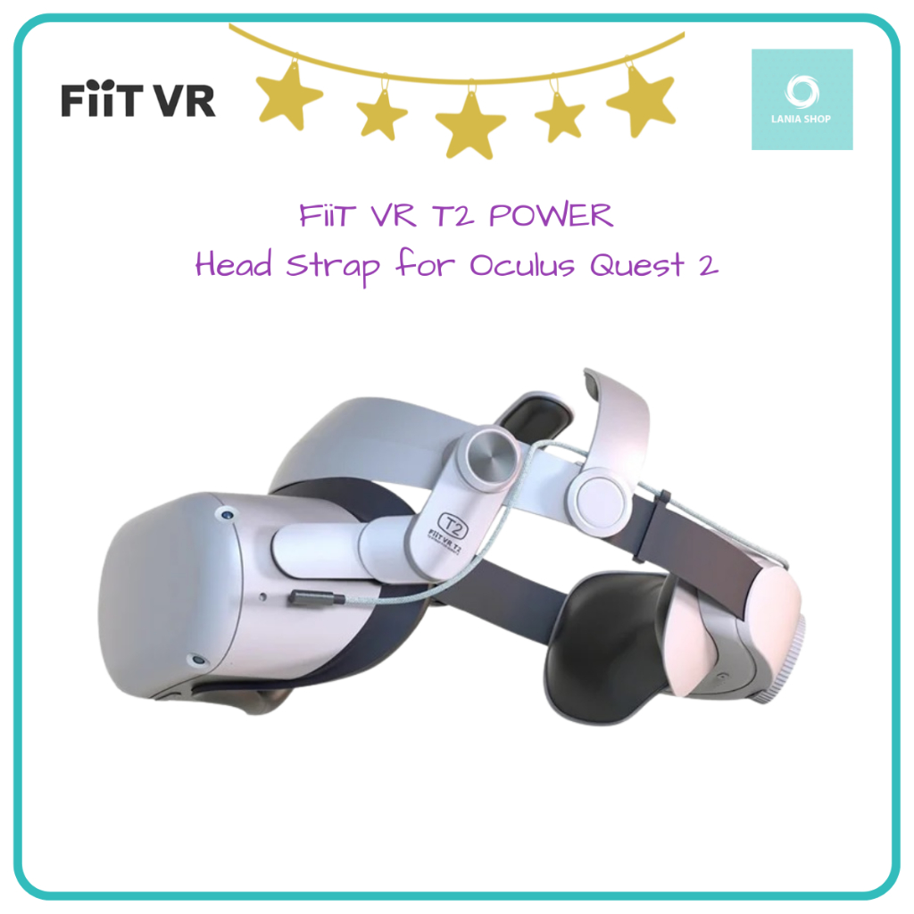 Jual FiiT VR T2 POWER - Head Strap Headband Adjustable for Oculus Quest ...
