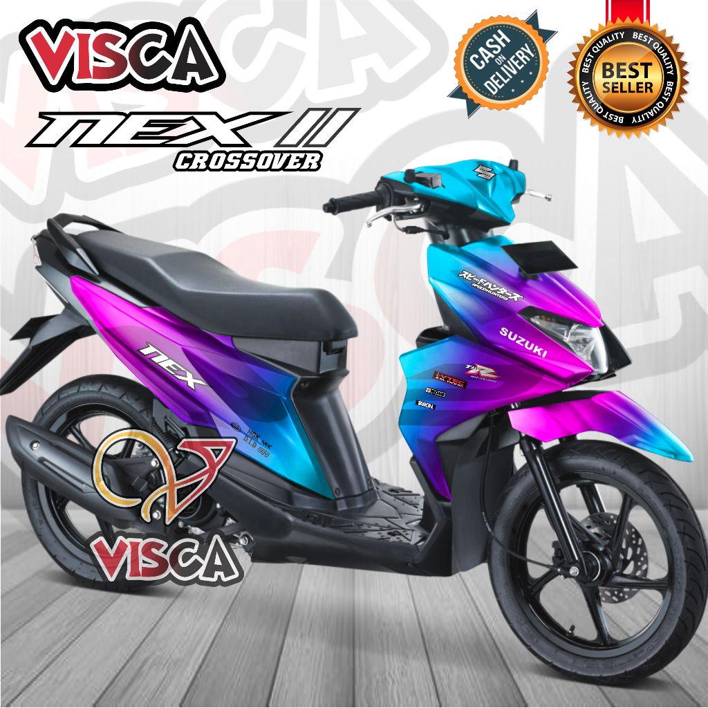 Jual Decal Suzuki Nex 2 Full Body Stiker Motor Suzuki Nex Crossover ...