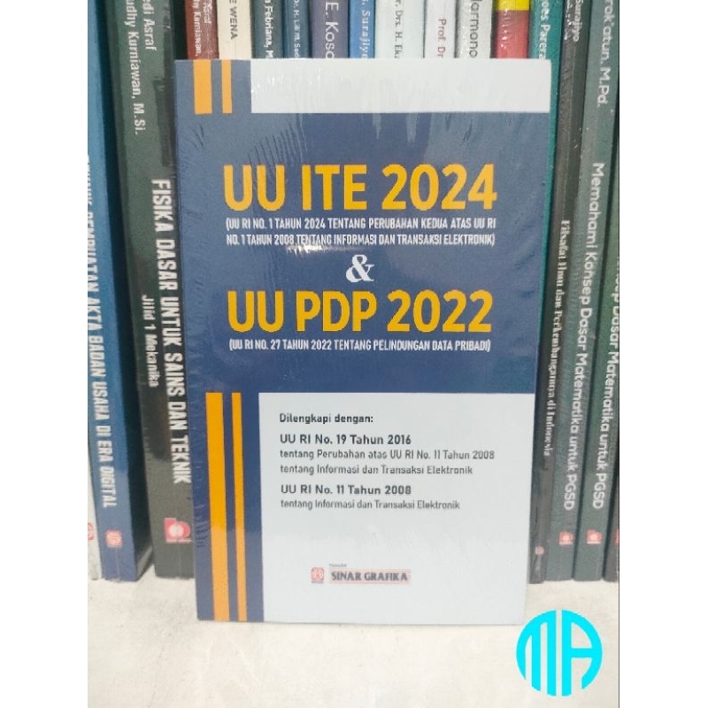 Jual UU ITE 2024 (UU RI No. 1 Tahun 2024) dan UU PDP 2022 (UU RI No. 27 Tahun 2022) | Shopee ...