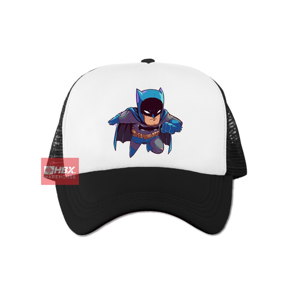 Jual Topi Trucker Jaring Super Hero Superman Batman Spiderman | Shopee ...