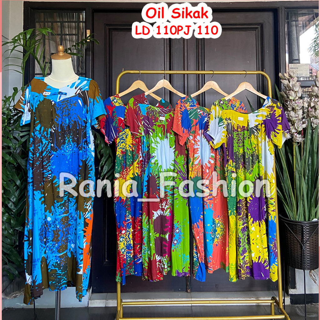 Jual DASTER MOTIF OIL SIKAK - RANIA FASHION | Shopee Indonesia